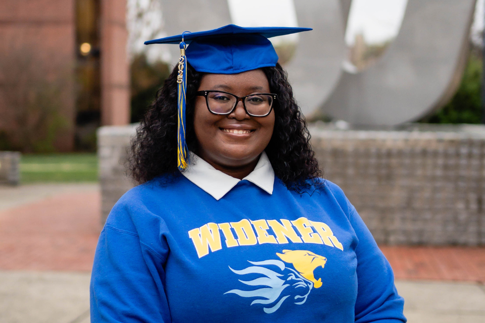Meet Taylor Easter, the 2025 President’s Award Winner | Widener mySuccess